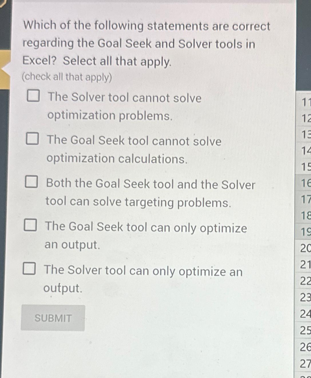Solved Which of the following statements are correct | Chegg.com