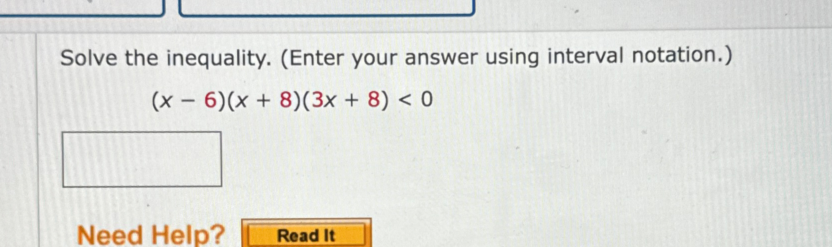 Solved Solve The Inequality Enter Your Answer Using 1922