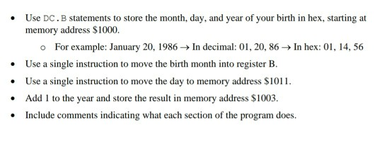 Using HCS12 assembly language, create a code that | Chegg.com