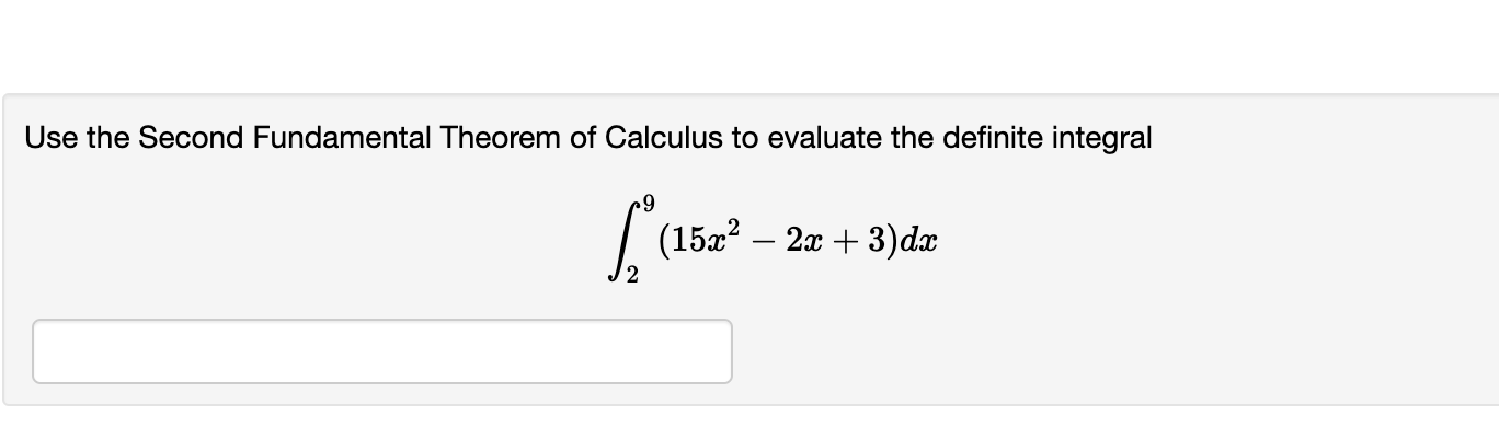 Solved Use the Second Fundamental Theorem of Calculus to | Chegg.com