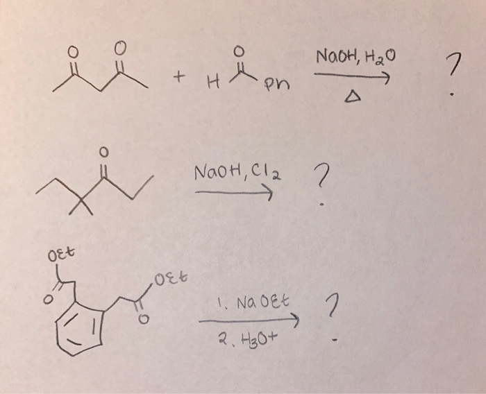 Solved what are the step by step arrow pushing mechanisms? | Chegg.com