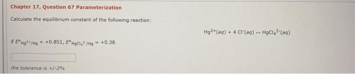 Solved Chapter 17, Question 67 Parameterization Calculate | Chegg.com