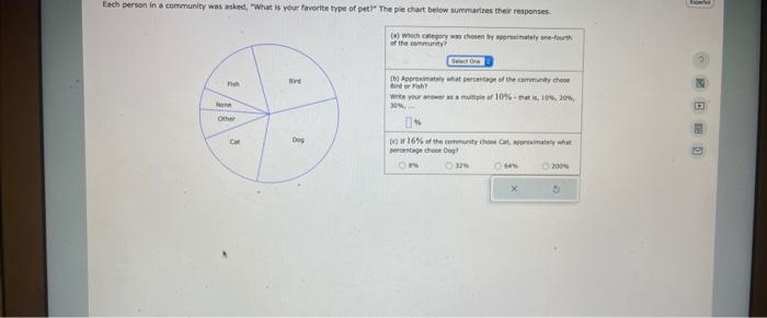 Solved (a) Whech exlegory was thesen by Aperaximately | Chegg.com