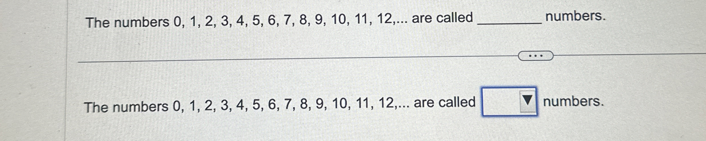 Solved The numbers 0,1,2,3,4,5,6,7,8,9,10,11,12,dots are | Chegg.com