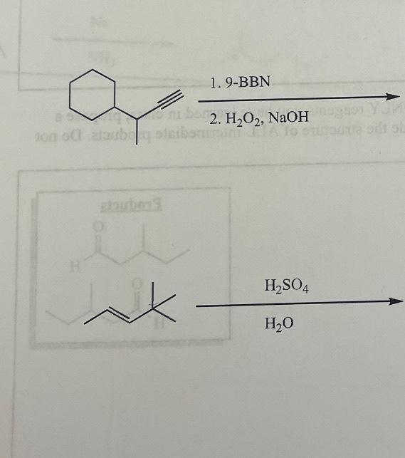 Solved 1. 9−BBN 2. H2O2,NaOH | Chegg.com
