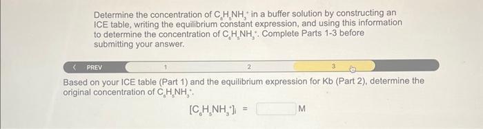 Solved Determine the concentration of CH NH+ in a buffer | Chegg.com