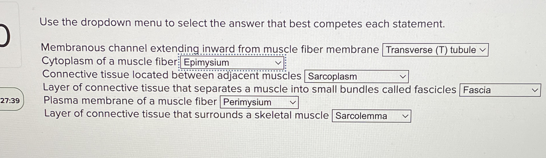 Solved Use the dropdown menu to select the answer that best | Chegg.com