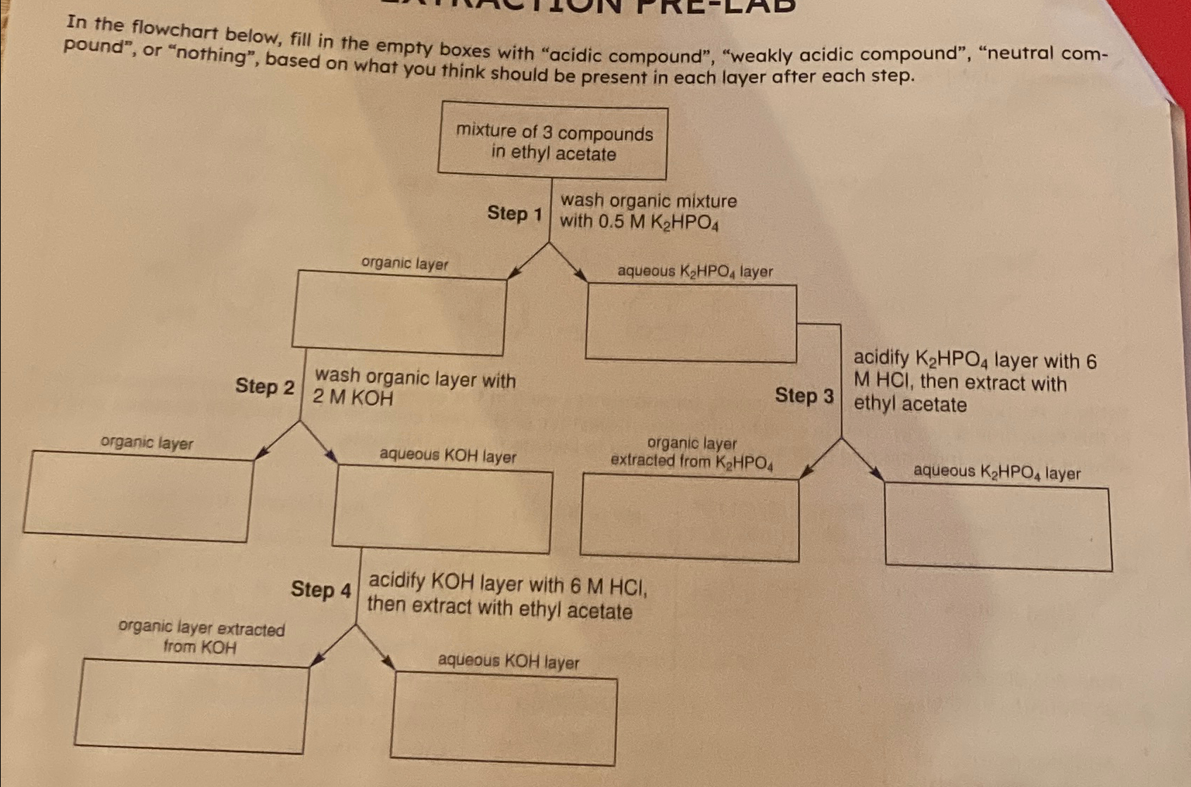 Solved In the flowchart below, fill in the empty boxes with | Chegg.com