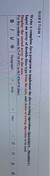 Solved Complexity Of Sorting Algorithms Method Selection