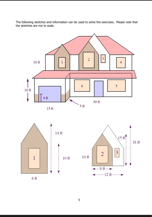 Solved Part 3: Geometry The home you ended up buying with | Chegg.com