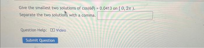Solved Given the triangle below, find the angle A and length | Chegg.com