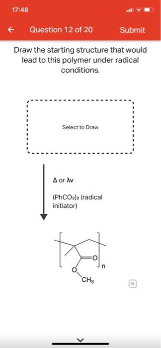 Solved [ Polymers may be composed of thousands of monomers. | Chegg.com