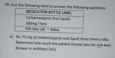 Solved Use the following label to answer the following | Chegg.com