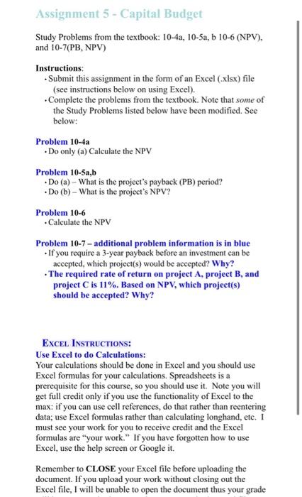 Solved Instructions: -Submit this assignment in the form of | Chegg.com