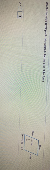 Solved Use the formulas developed in this section to find | Chegg.com