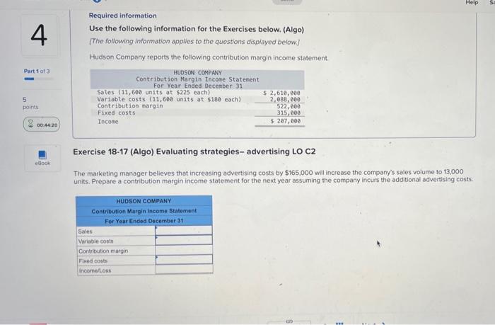 Solved Required information Use the following information | Chegg.com