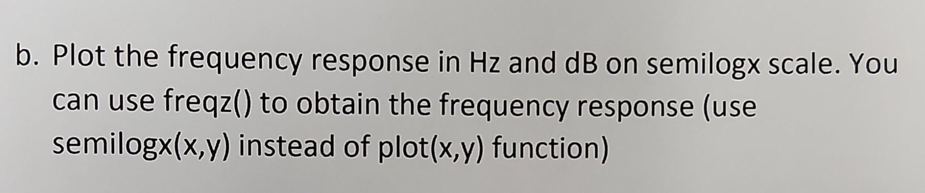 Solved Problem 5 Use The Matlab Functions Buttord And 