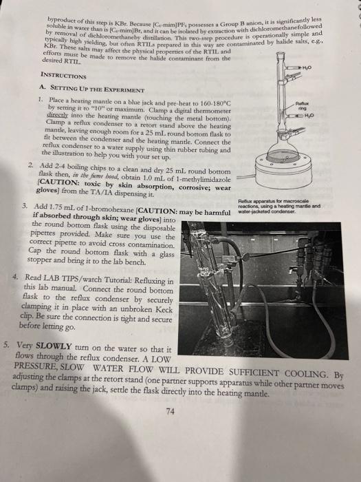 Solved 1. what is green about this experiment? include gcp# | Chegg.com