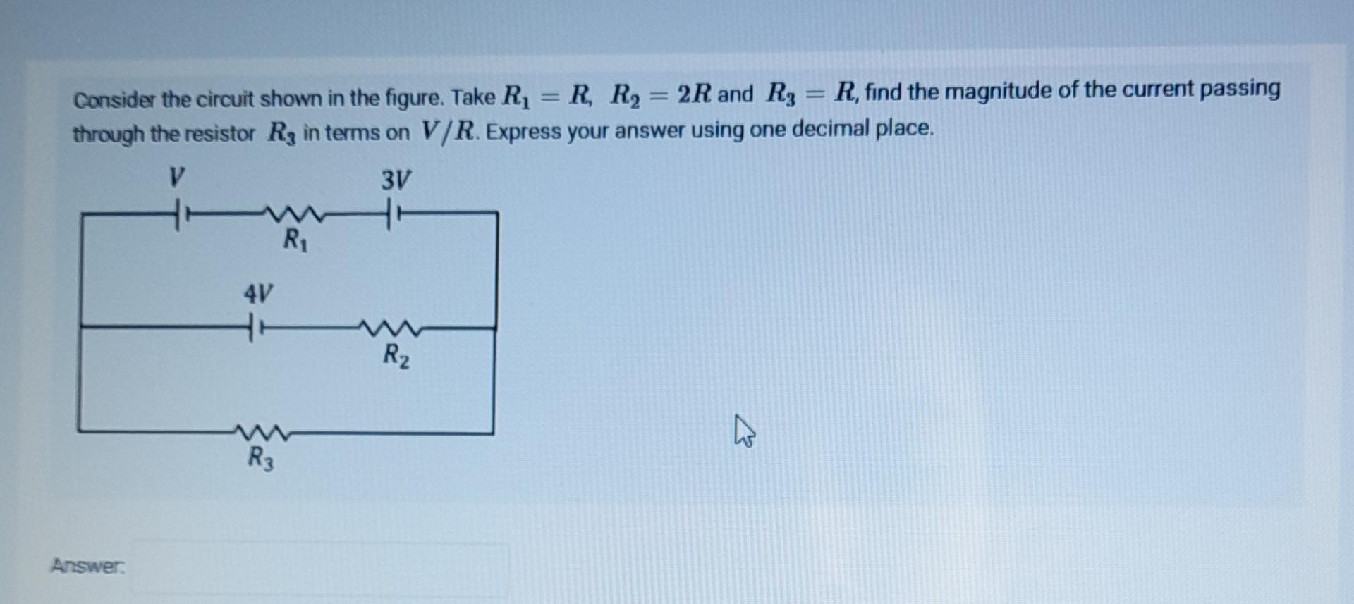 Solved Consider the circuit shown in the figure. Take | Chegg.com