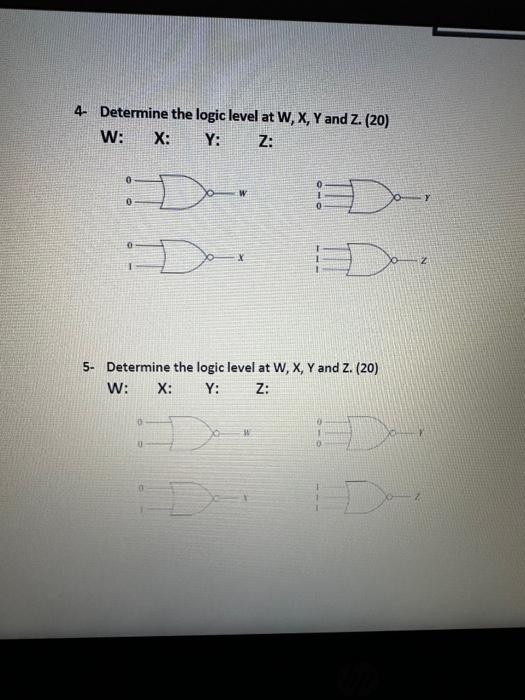 Solved Lesson 3: Assignment 1 - (100 points) Basic Logic | Chegg.com