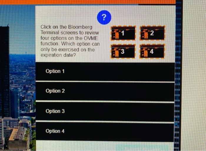 Solved N ? Click on the Bloomberg Terminal screens to review | Chegg.com