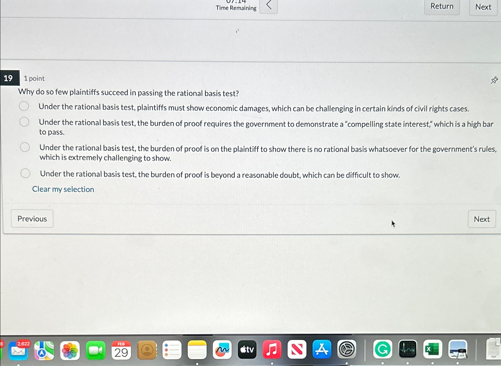 Solved Time Remaining191 ﻿pointWhy do so few plaintiffs | Chegg.com