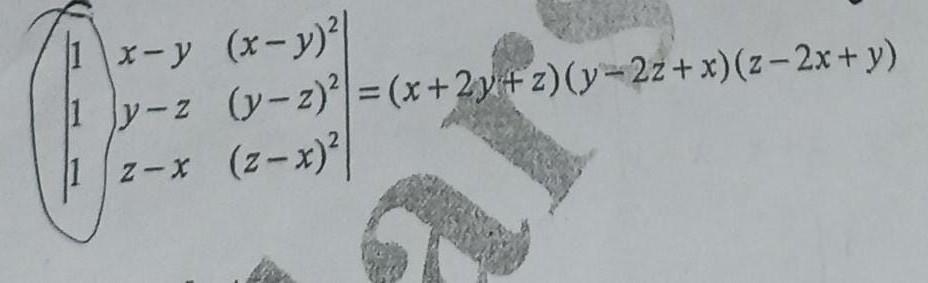 1 X Y X Y 2 Y Z Y Z X 2y Z Y 2z X Z 2x Y 1
