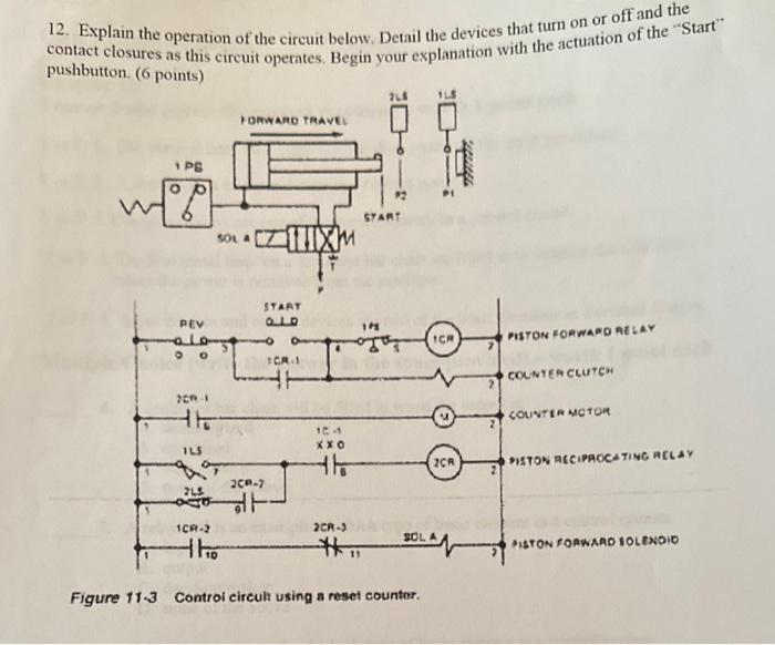 Solved 12. Explain the operation of the circuit below. | Chegg.com
