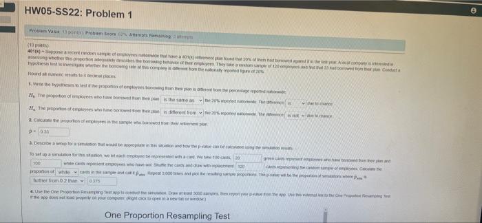 Solved HW05-SS22: Problem 1 e Problem Values Problem Score | Chegg.com