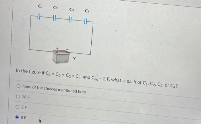 Solved MULTIPLE CAPACITORS 3-SERIES In the figure imagine | Chegg.com