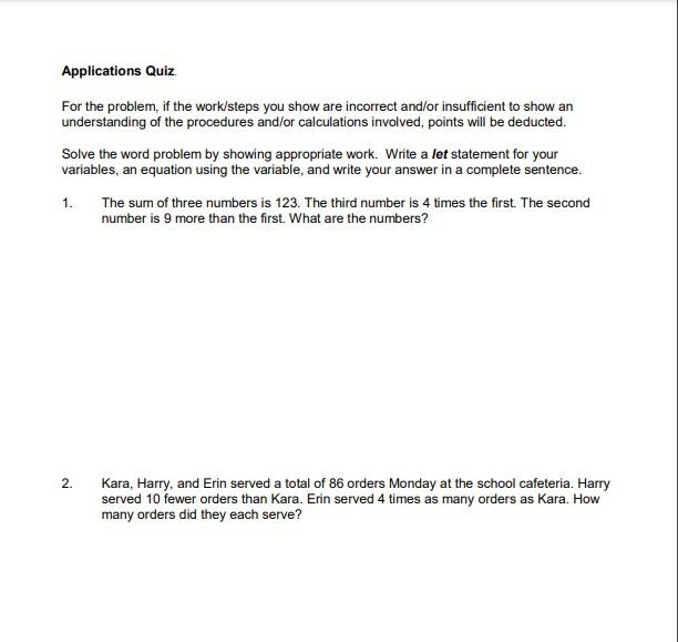 Solved Directions Please Answer The Question 1 And 2