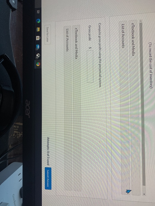 Solved Pomom myCoyote ad MyCOD Quick Access -/ 15 Question 3 | Chegg.com