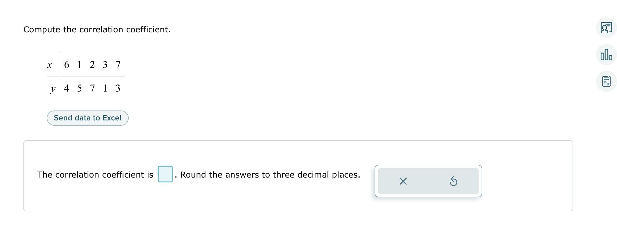 Solved Compute the correlation | Chegg.com