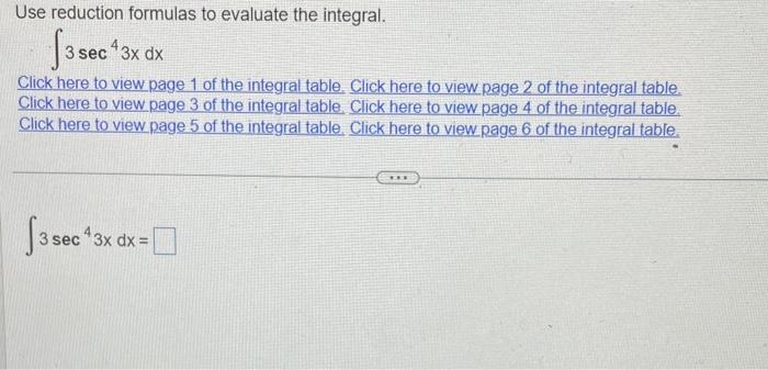 Solved Use reduction formulas to evaluate the integral. | Chegg.com