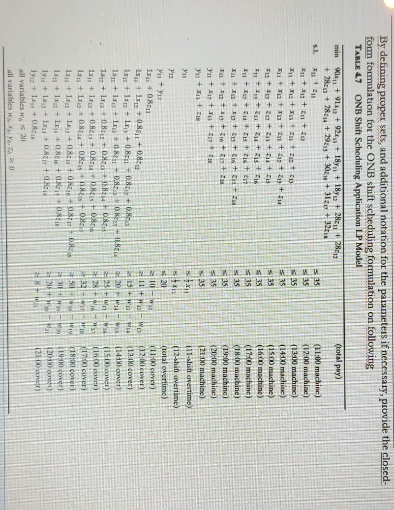 By defining proper sets, and additional notation for | Chegg.com