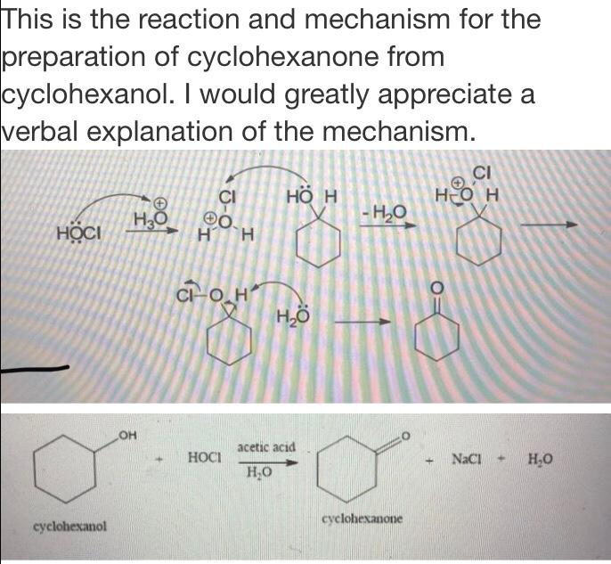 Solved This is the reaction and mechanism for the | Chegg.com