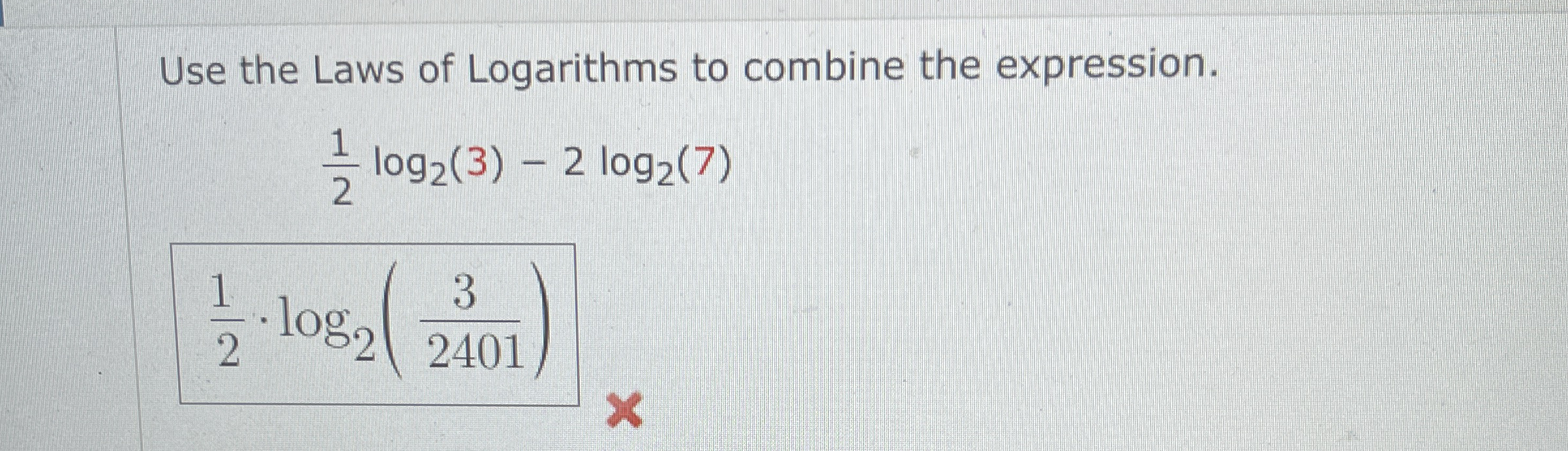 Solved Use the Laws of Logarithms to expand the | Chegg.com