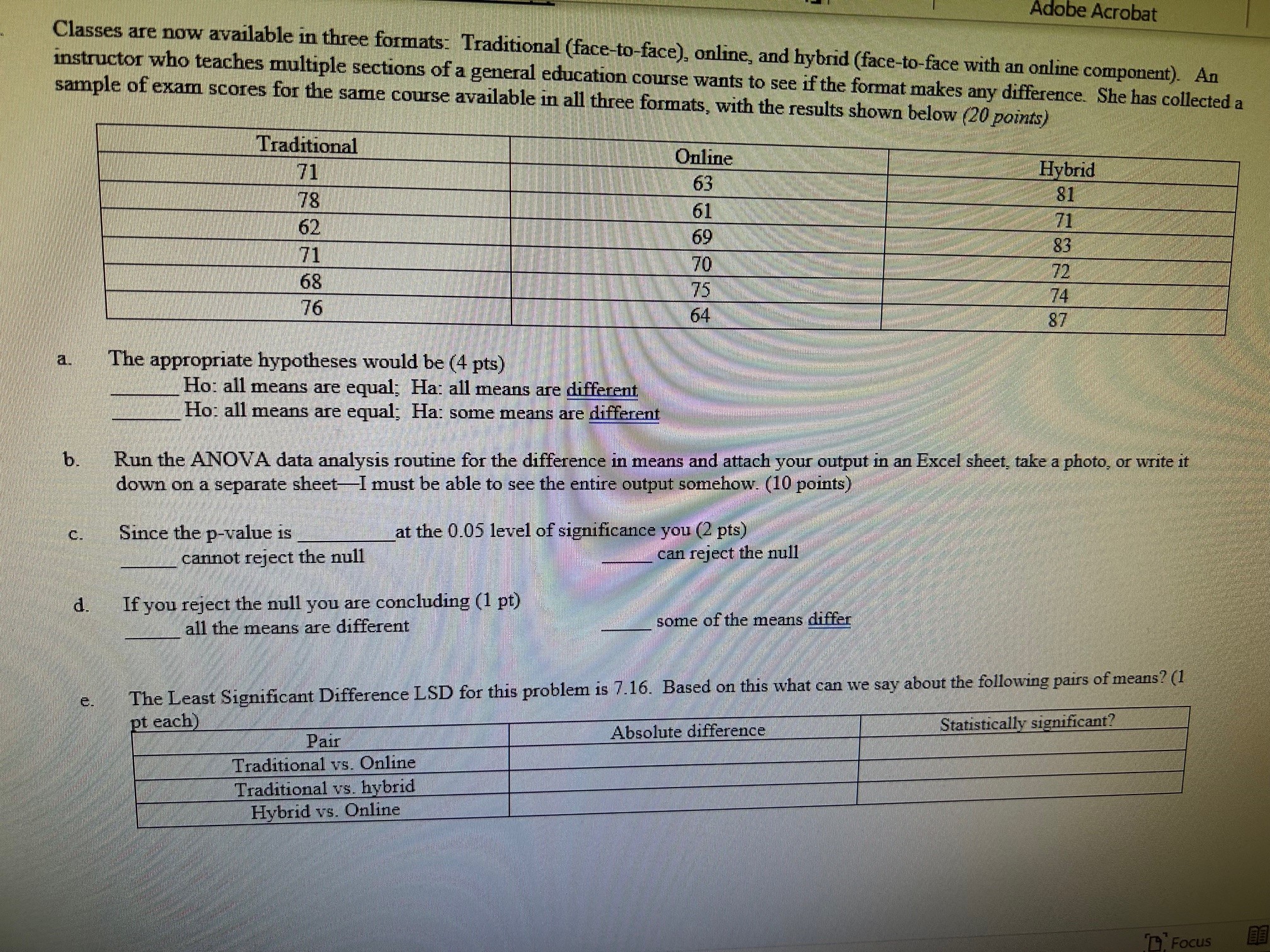 Solved Classes are now available in three formats: | Chegg.com