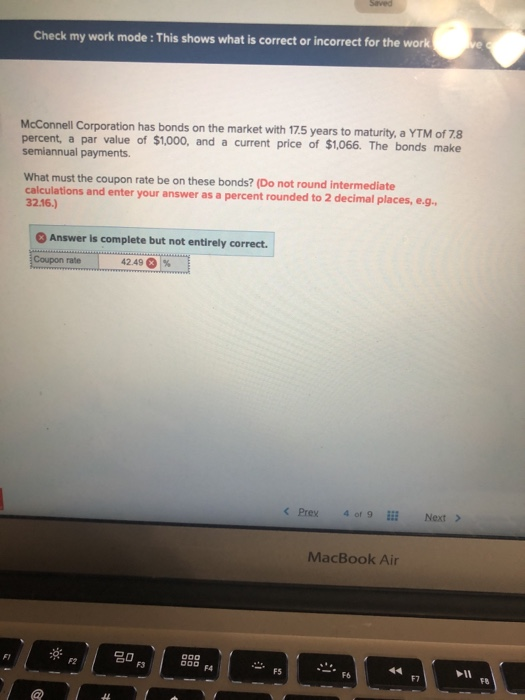 Solved Seved Check my work mode : This shows what is correct | Chegg.com Solved Seved Check my work mode : This shows what is correct | Chegg.com