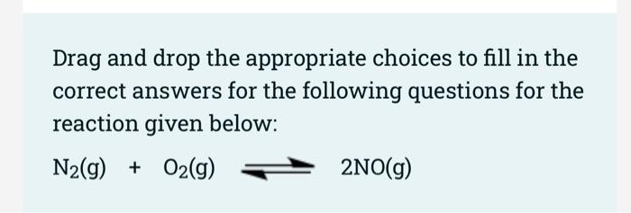 Solved Write the expression for the reaction quotient for | Chegg.com