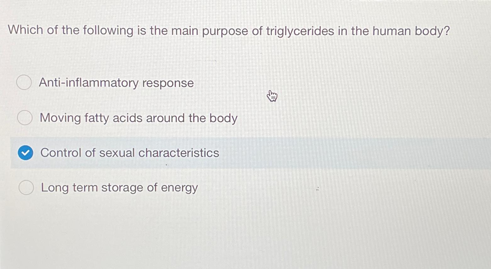 Solved Which of the following is the main purpose of | Chegg.com