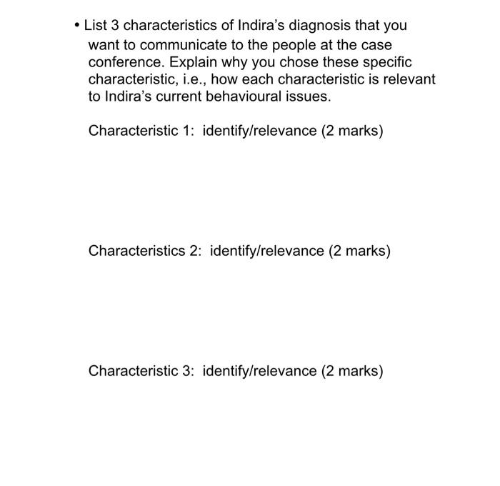 Solved Identify potential issues carrying out a behaviour | Chegg.com