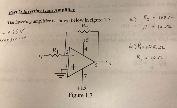 i need help with figure 1.7 we are using a lf411 op | Chegg.com