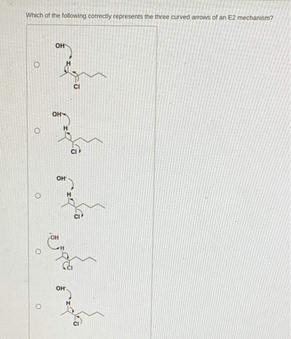 Solved Which of the following correctly represents the three | Chegg.com