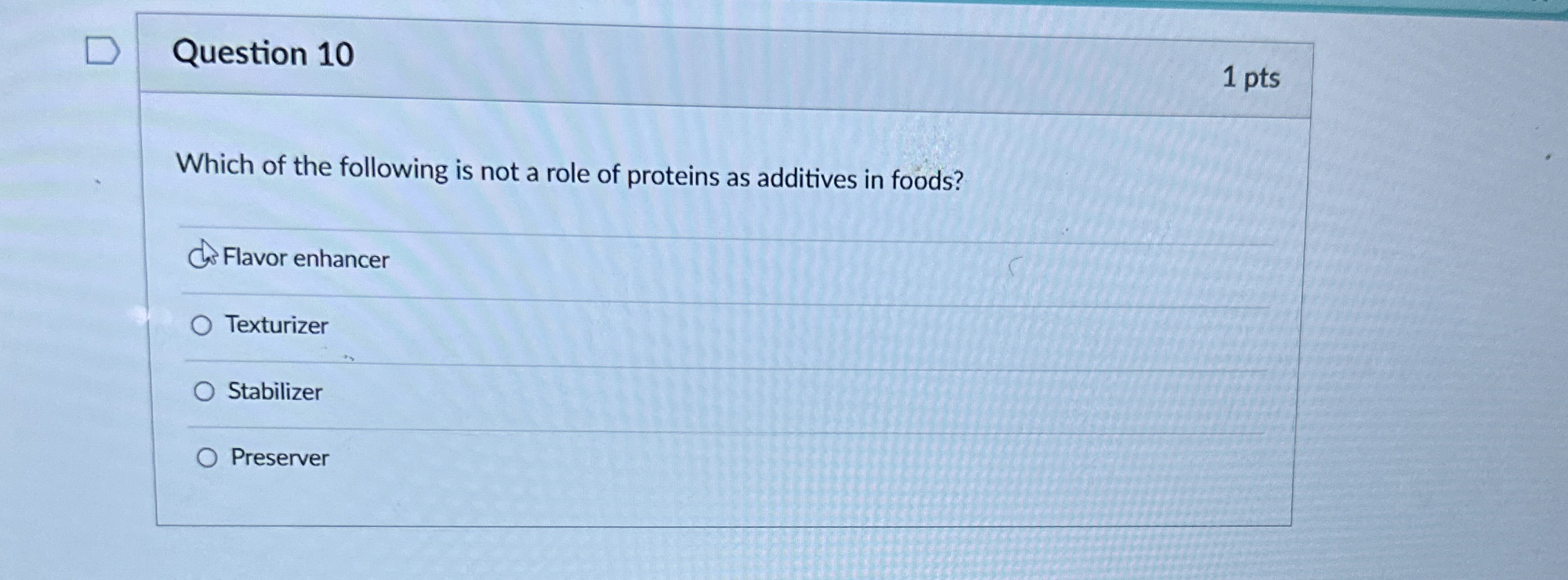 Solved Question 101 ﻿ptsWhich of the following is not a role | Chegg.com