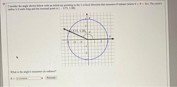 Solved Consider the angle shown below with an initial ray | Chegg.com