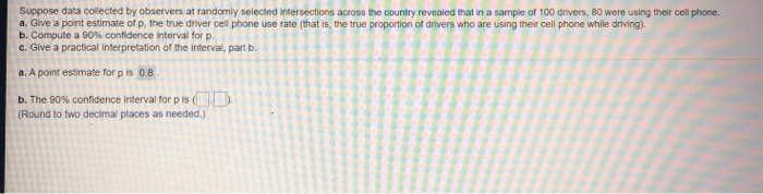 Solved Suppose data collected by observers at randomly | Chegg.com