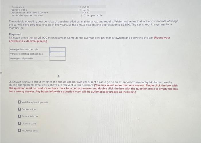 Solved Exercise 13-14 (Algo) Identification of Relevant | Chegg.com