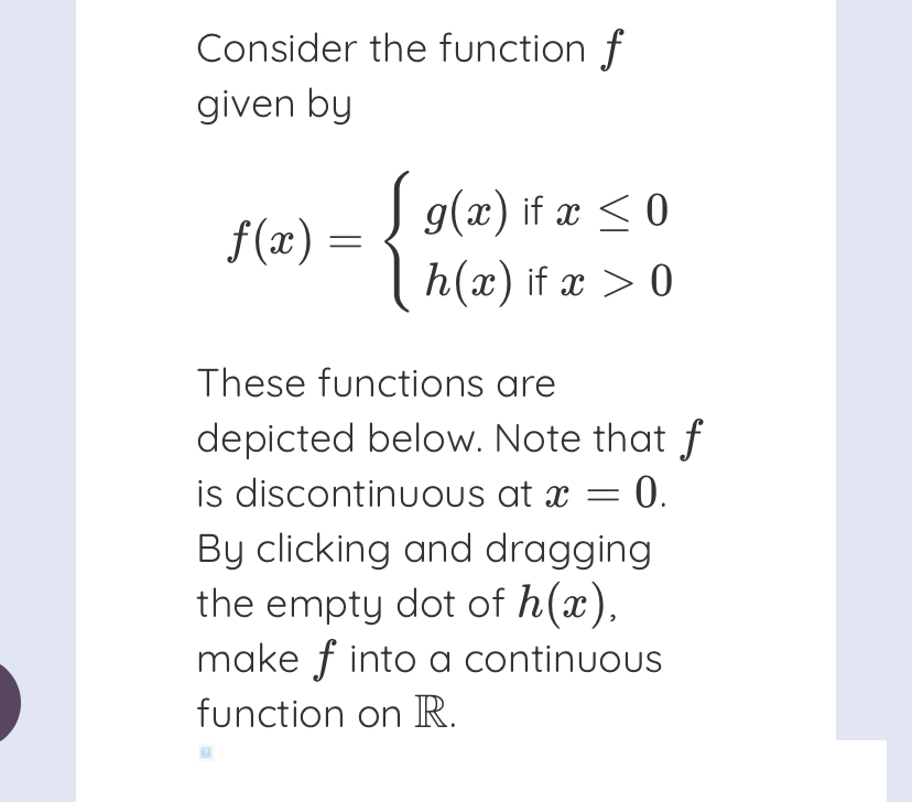 Consider the function f ﻿given | Chegg.com