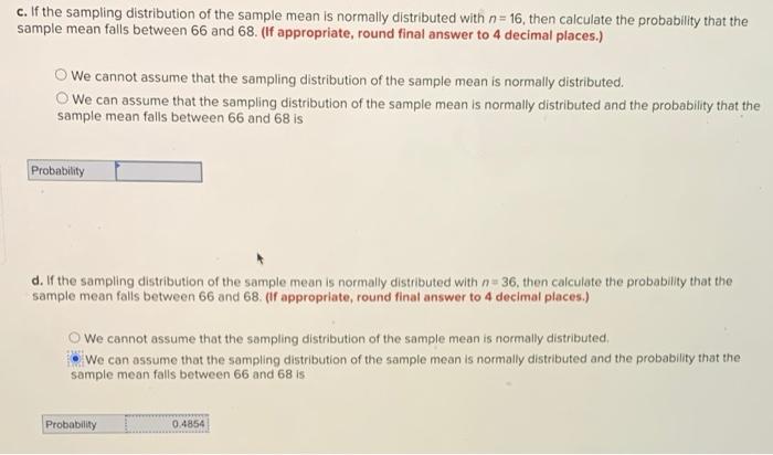 Solved A random sample is drawn from a population with mean | Chegg.com
